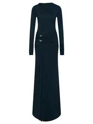 Rebecca Vallance Kiana Long-sleeve Maxi Dress - Blue