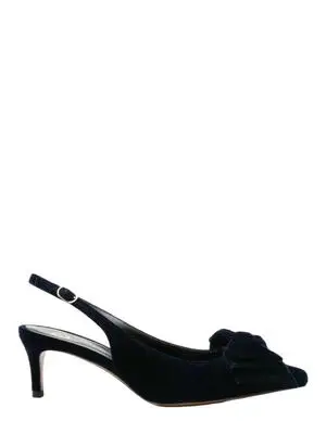 Roberto Festa Bow-detail Slingback Pumps - Blue