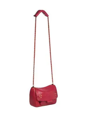 Jérôme Dreyfuss Lulu S Leather Shoulder Bag - Red