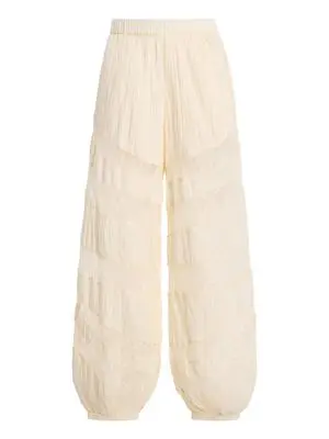 Sea Margaret Cotton Balloon Pants - Ivory