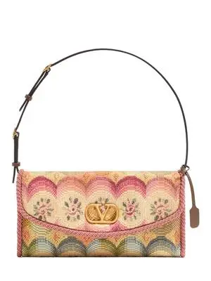 Valentino Garavani Devain Small Jacquard Shoulder Bag - Multi