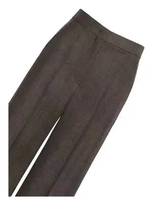 MAX MARA Pleated Wide-leg Tailored Trousers