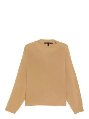 Sofie D'hoore Ribbed-knit Crew-neck Sweater - Neutrals