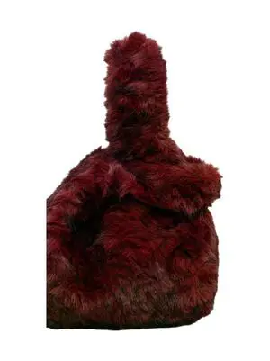 SILVIAN HEACH Faux-fur Tote Bag - Red