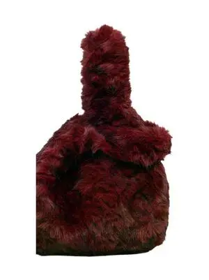 SILVIAN HEACH Faux-fur Tote Bag - Red