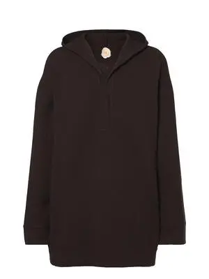 JARDIN DES ORANGERS Hooded Wool And Cashmere Sweater