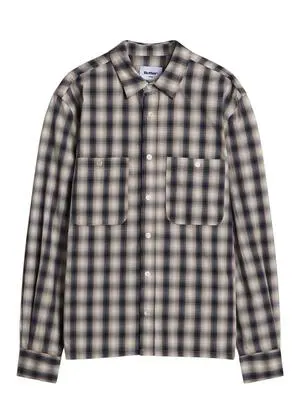 BUTTER GOODS Shadow Plaid Shirt - Tan
