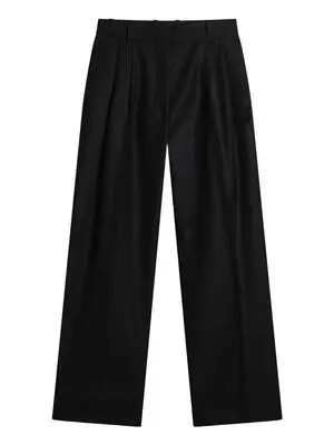 Studio Nicholson Sperro Double Pleat Pants - Black