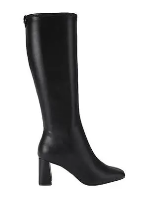 Carvela Rometta Faux-leather Heeled High-leg Boots - Black