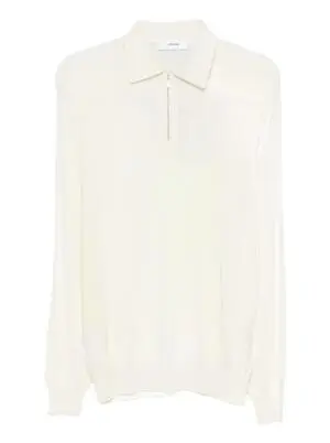 LARDINI Zip-fastening Polo Shirt - Neutrals