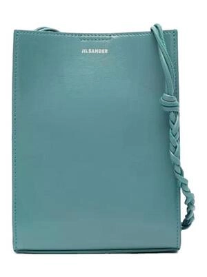 JIL SANDER Logo-print Leather Shoulder Bag
