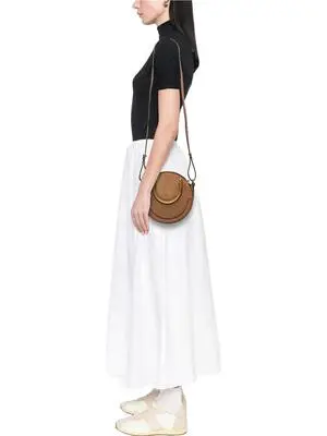 CHLOÉ 2018 Small Calfskin And Suede Pixie Satchel