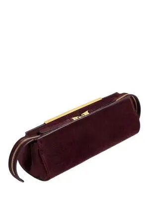 Khaite Donna Evening Clutch Red