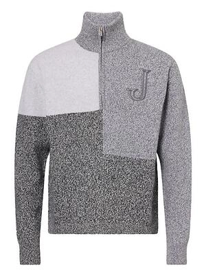 Jacquemus Le Camionneur Orlando Knitted Sweatshirt - Multi-grey