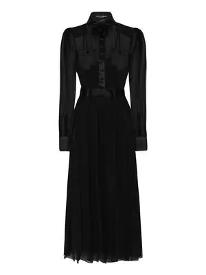 Dolce & Gabbana Abito Dresses Silk - Black