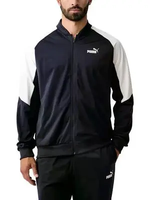 PUMA Logo-print Panelled Tracksuit - Blue