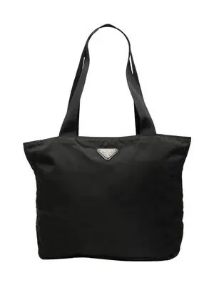 Prada 2000-2013 Tessuto Tote Bag - Black