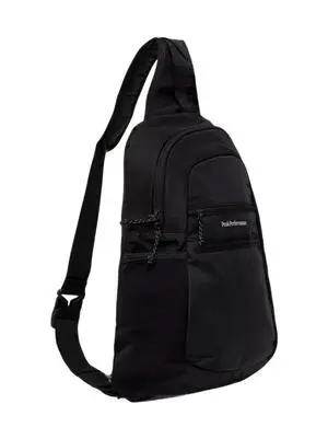 PEAK PERFORMANCE Logo-print Single-strap Backpack - Black