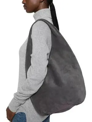 A.p.c. Le Neige Suede Shoulder Bag - Grey