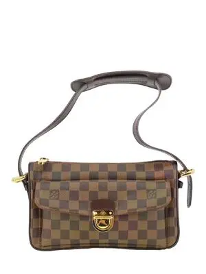 LOUIS VUITTON 2000-2010 Damier Ebene Ravello Gm Satchel - Brown