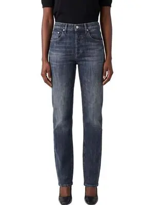DONDUP Jacklin High-waisted Wide-leg Cotton Denim Jeans - Blue