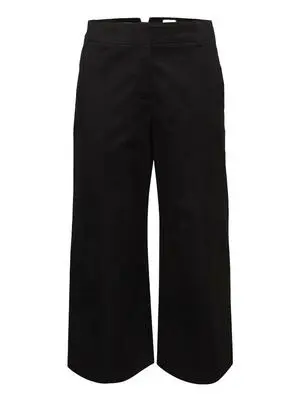 Hermès Pleated Straight-leg Trousers - Black