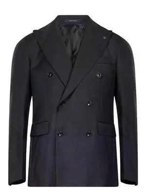Tagliatore Double-breasted Peak-lapels Suit - Grey