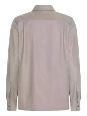 Max Mara Chest-pocket Button-up Shirt - Neutrals