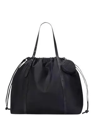 Mz Wallace Large Waverly Drawstring Tote Bag - Black
