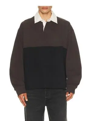 AGOLDE Blocked Rugby Shirt In . Also - Multi