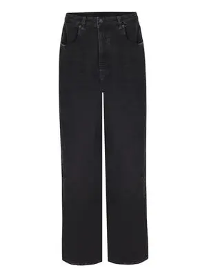 IN.K II Knee Dart Baggy Fit Jeans - Black