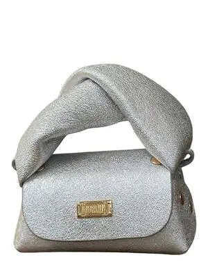 AABOUX Nury Micro Metallic Flat Grain Silver