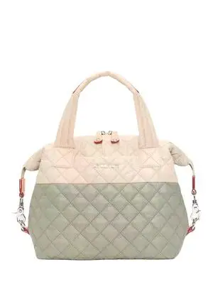 Mz Wallace Small Sutton Deluxe Ii Quilted Tote Bag - Neutrals