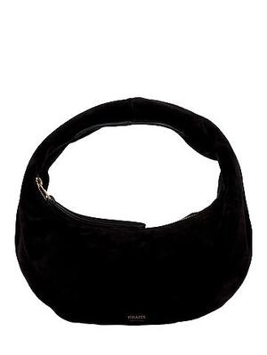 Khaite Olivia Mini Hobo Bag - Black