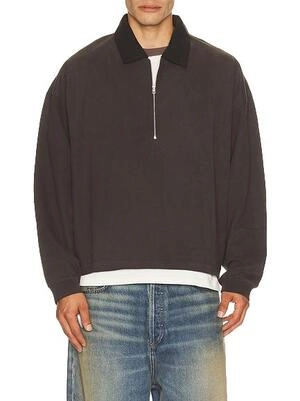 AGOLDE Darius Polo Sweater - Forge