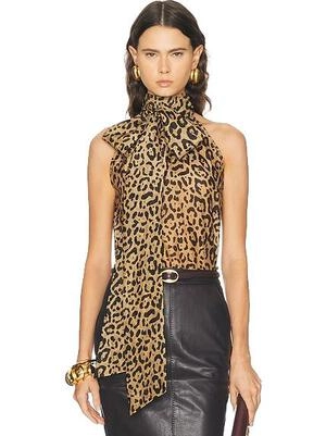 Françoise Susan Blouse - Leopard