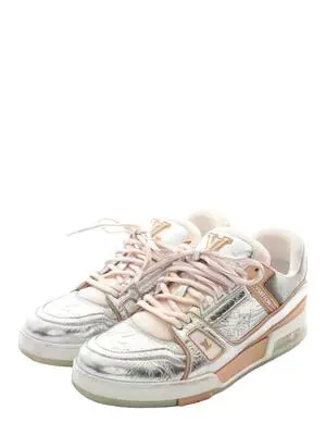LOUIS VUITTON 2021 Trainer Line Low-top Sneakers - Silver