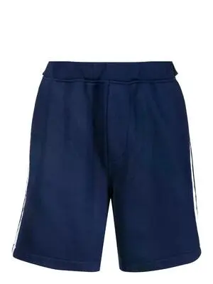 Dsquared2 Striped-edge Track Shorts - Blue