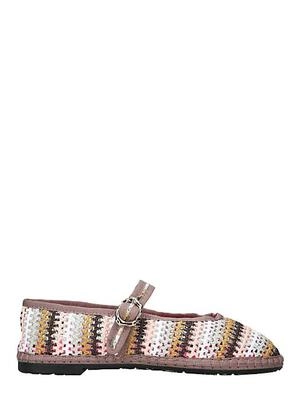 FLABELUS Pierre Straw Ballet Flats - Mult/other