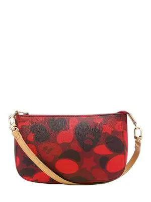 AAPE BY *A BATHING APE Camouflage-print Clutch Bag - Red