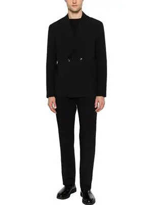 ANTONY MORATO Straight-leg Tailored Trousers - Black
