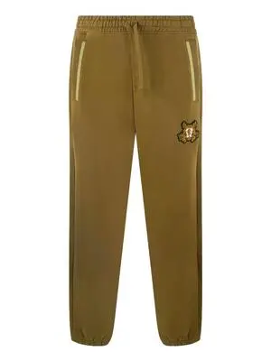 BOSS Logo-patch Drawstring Track Pants - Brown