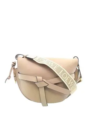 Loewe Small Gate Shoulder Bag - Neutrals