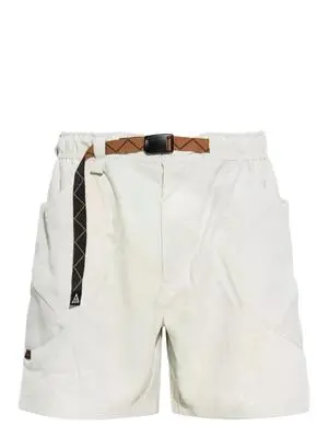 Nike Belted Corduroy Shorts - White