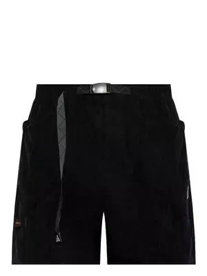 Nike Belted Corduroy Shorts Black