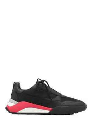 Dsquared2 Logo-print Panelled Sneakers - Black