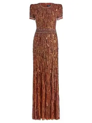 Jenny Packham Roxy Gown - Brown