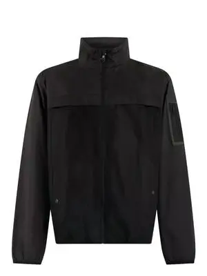BOSS Panelled Zip-up Jacket - Black