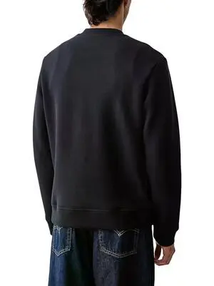 Armani Exchange Logo-patch Sweater - Black