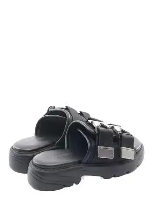 Bottega Veneta 2020s Flash Buckle Sandals - Black